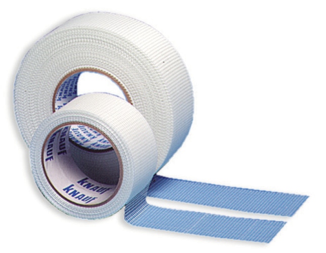 Banda pentru rosturi, autoadeziva, alba, 90 m, tip retea • Knauf