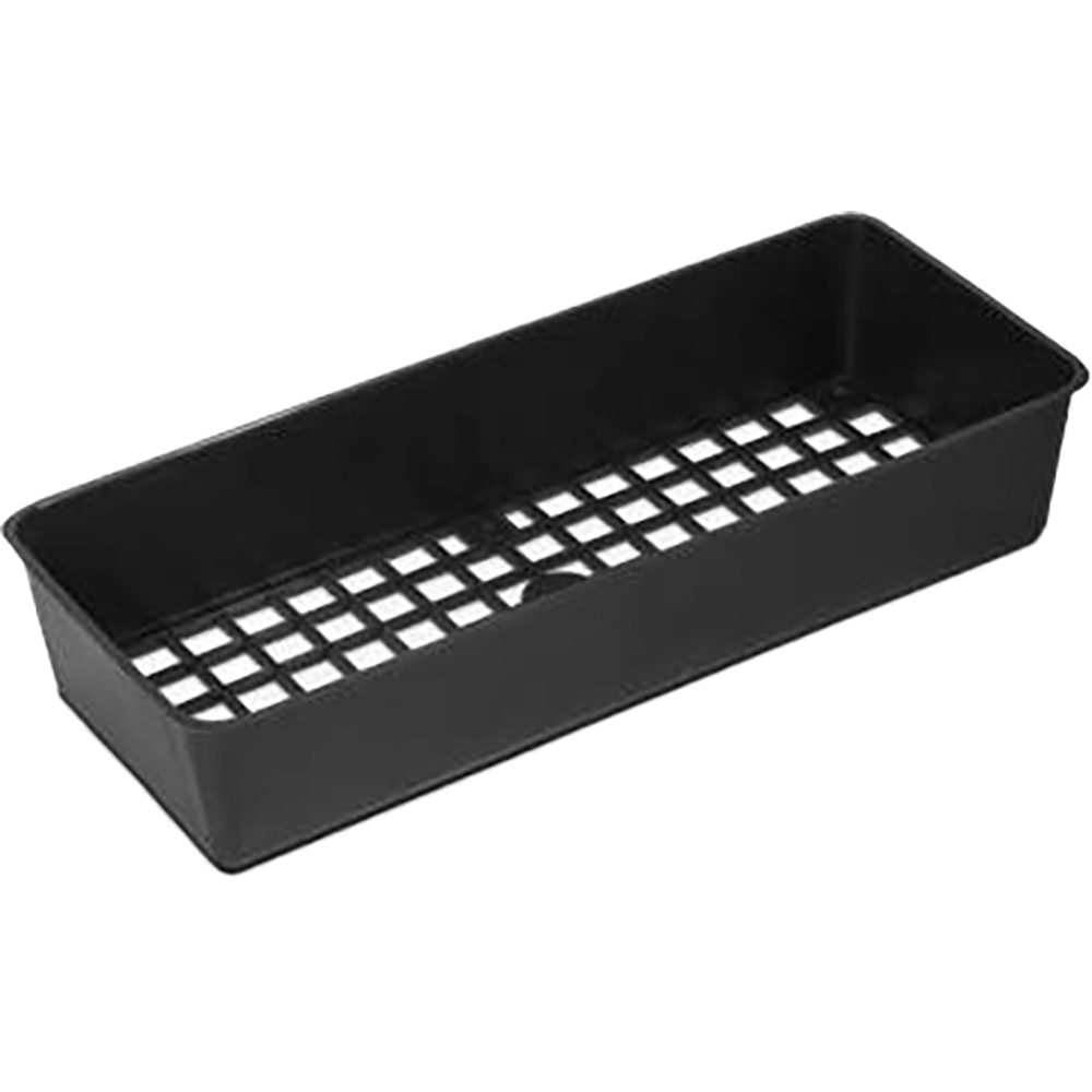 Suporturi ghiveci rasad 10 buc NAPOCHIM, polipropilena, 7 x 7 x 6 cm, negru