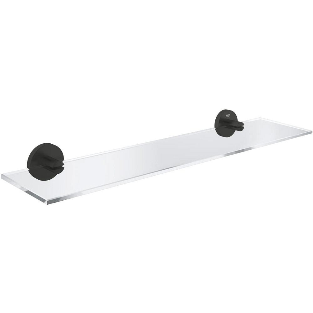 Raft baie GROHE Start 412022430, 53 cm, sticla, negru