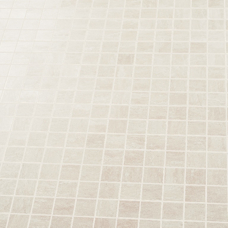 Mozaic ceramic decorativ GoodHome, 30x30 cm, ivory