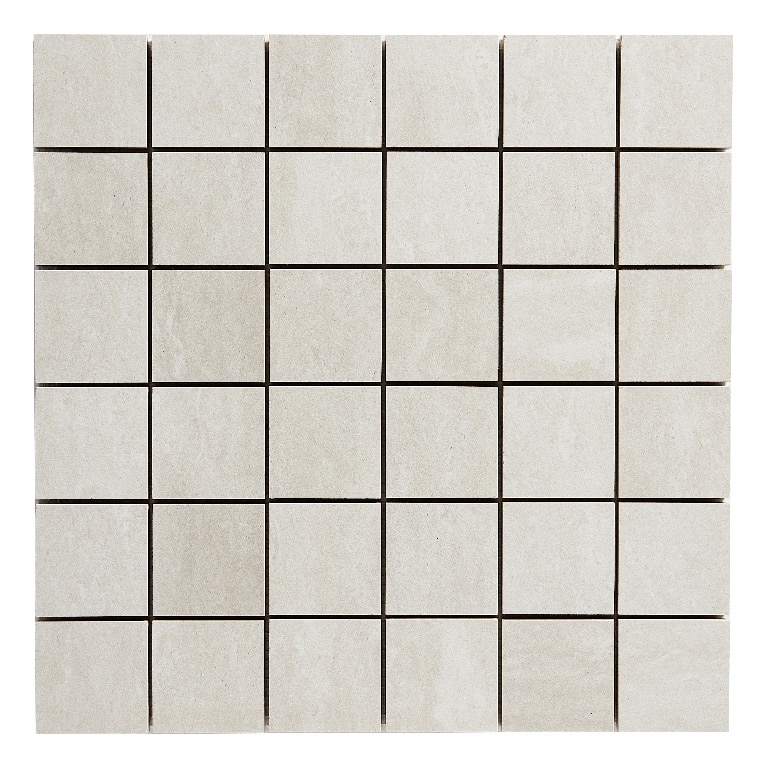 Mozaic ceramic decorativ GoodHome, 30x30 cm, ivory
