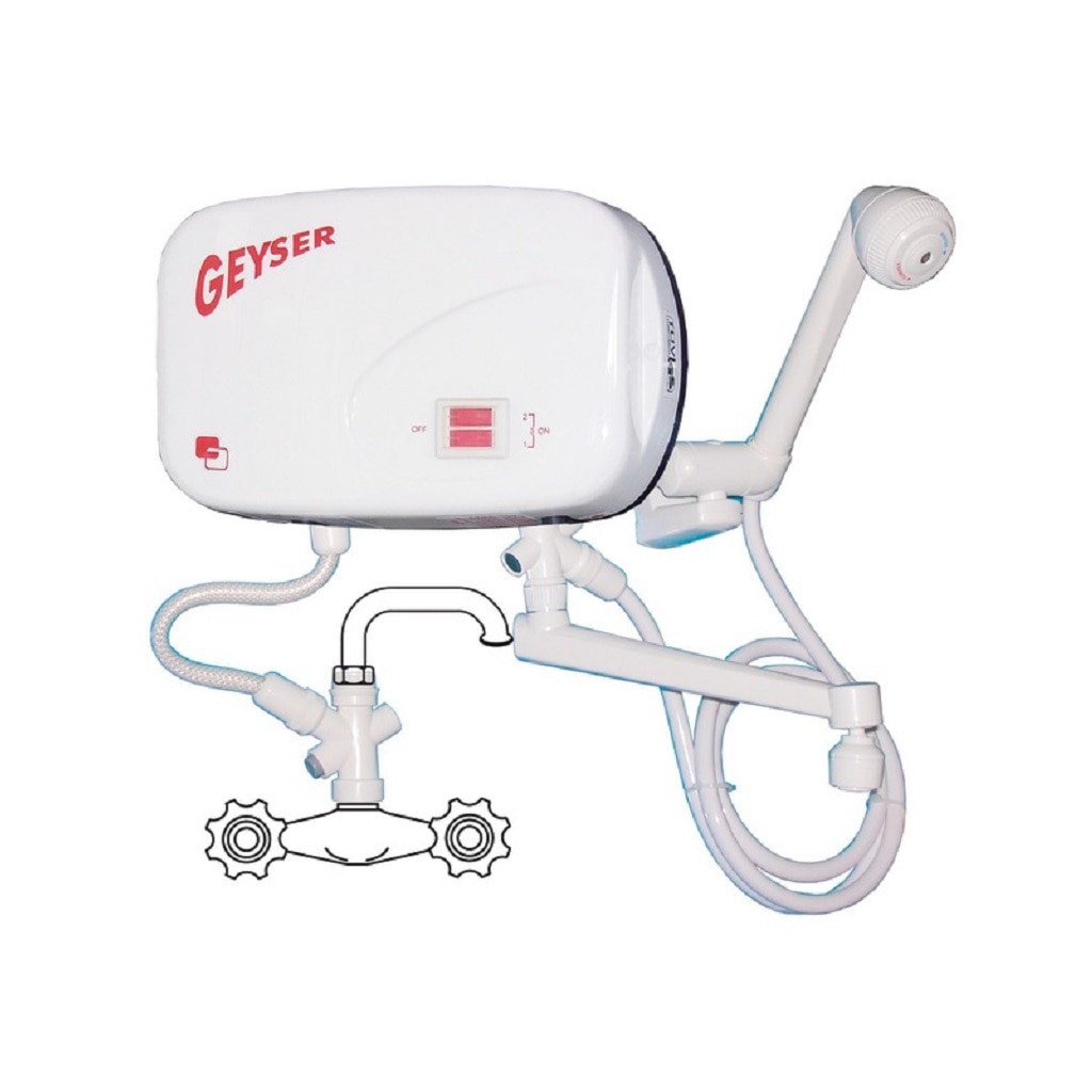 Incalzitor instant electric, afisaj Led, 5000 W, IP 54 Geyser