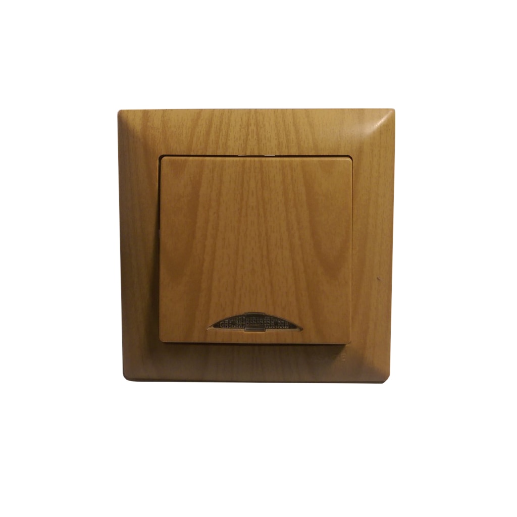 Intrerupator cu LED, 10 A, 220 V, artar • Gunsan Visage