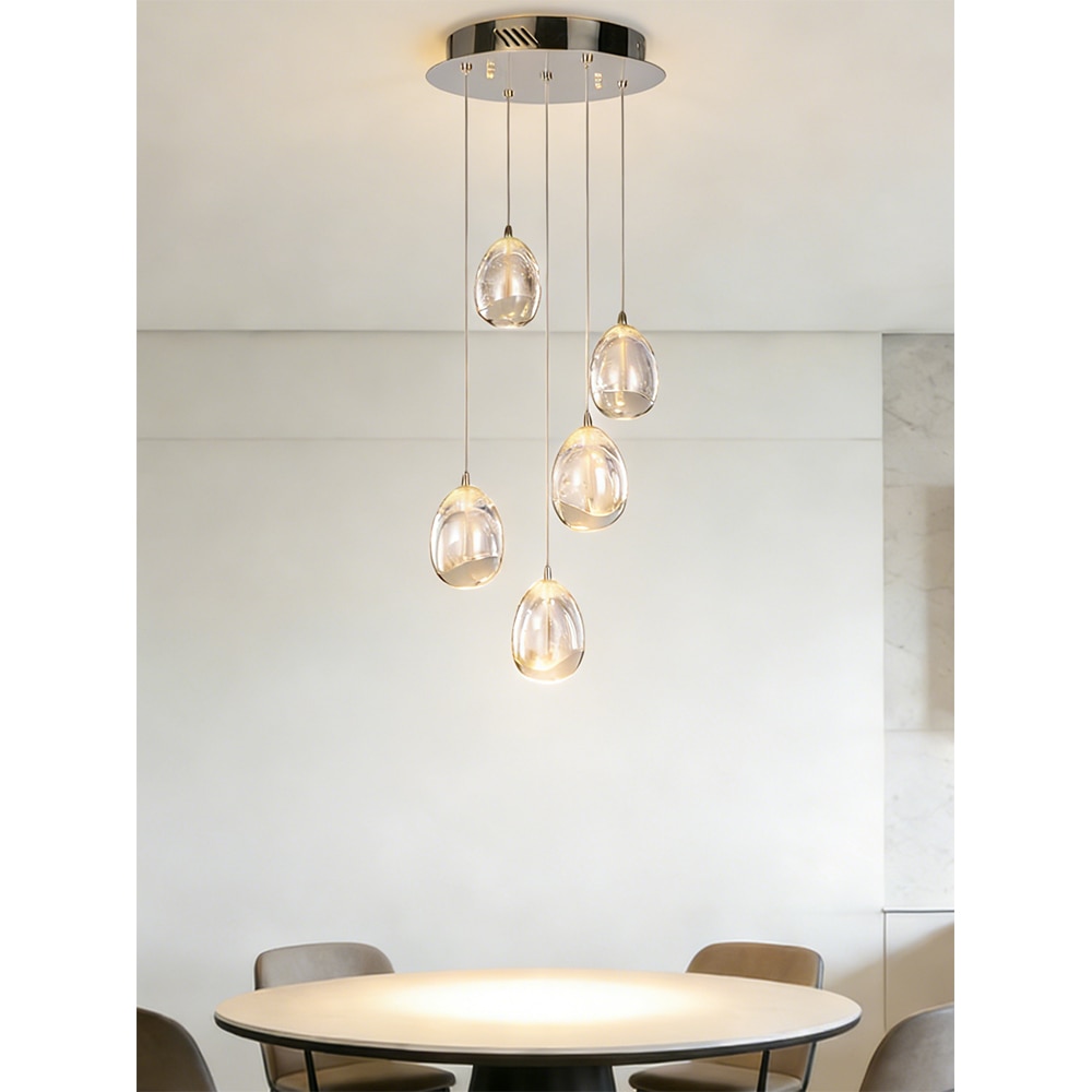 Lustra LED MYRIA MY10324CH, 28W, 1958lm, 4000K, IP20, crom