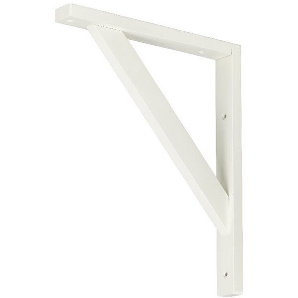 Suport raft GOODHOME Timber, lemn, 30 x 3 x 25 cm, alb