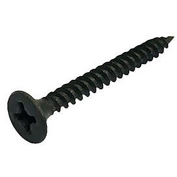 Surub gips-carton universal DIALL, 4.2 x 80 mm, otel carbon, negru, 200 buc