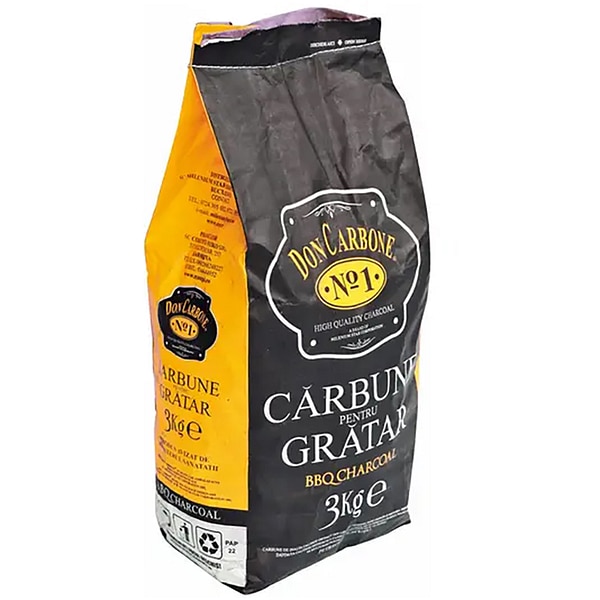 Carbuni pentru gratar DON CARBONE, 3Kg