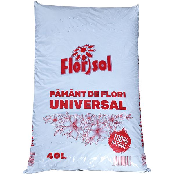 Pamant de flori universal Florisol, 40 L