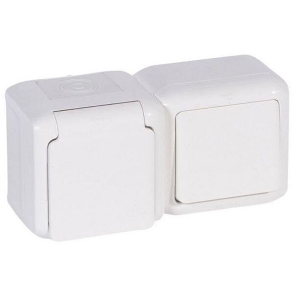 Priza LEGRAND, interior, IP44, 16A, alb