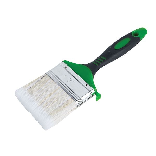 Pensula plata pt vopsit, fibra sintetica, 70 mm, maner verde Top 3