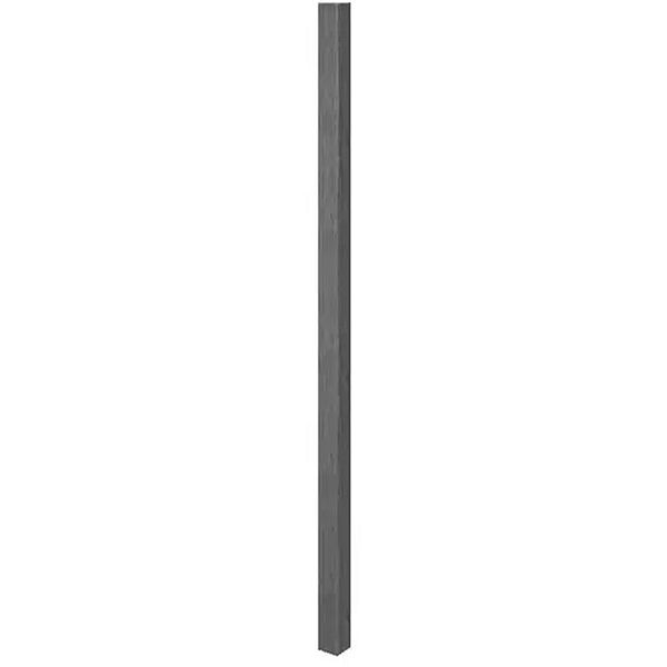 Stalp KLIKSTROM Ozora, lemn, 7 x 7 x 180 cm, gri