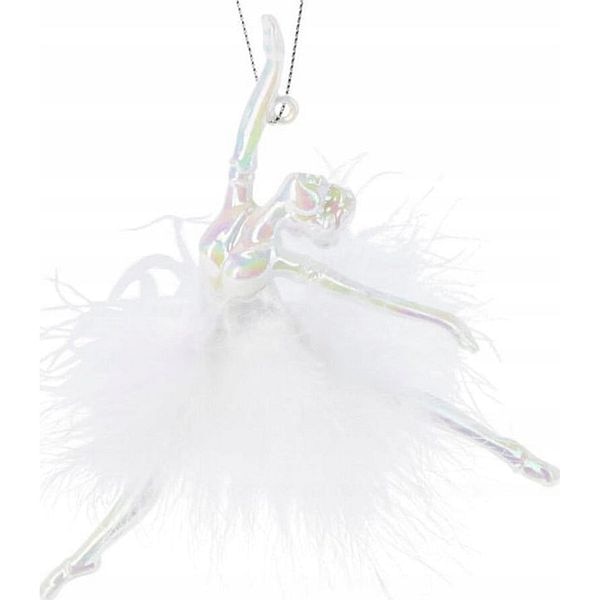 Decoratiune Balet, 15 cm, transparent
