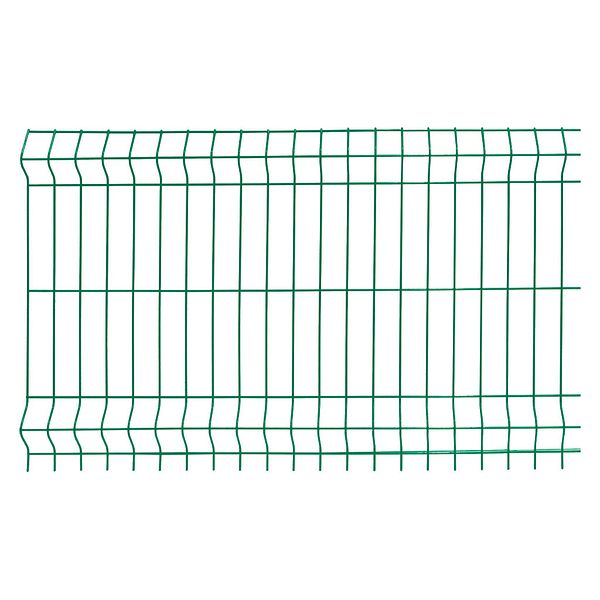 Panou gard vopsit verde, PVC, 153 x 195.4 cm Blooma