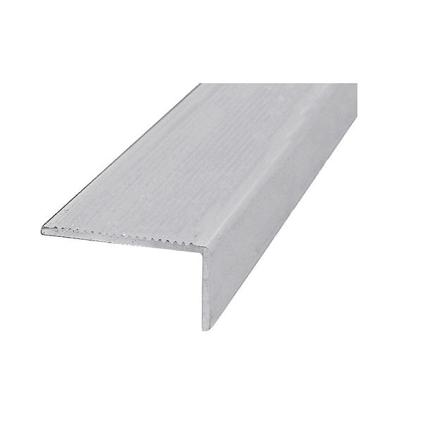 Protectie treapta aluminiu brut, 45 x 23mm, 2m