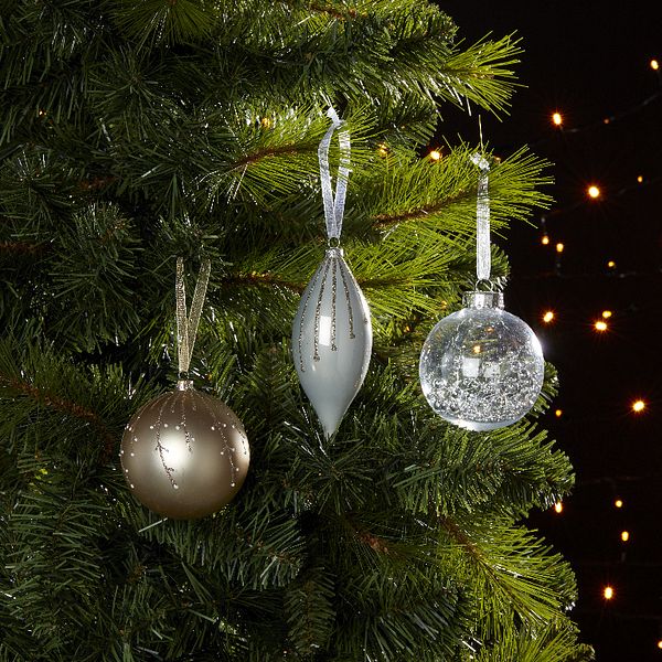 Glob Craciun, 8 cm, detalii aurii, auriu