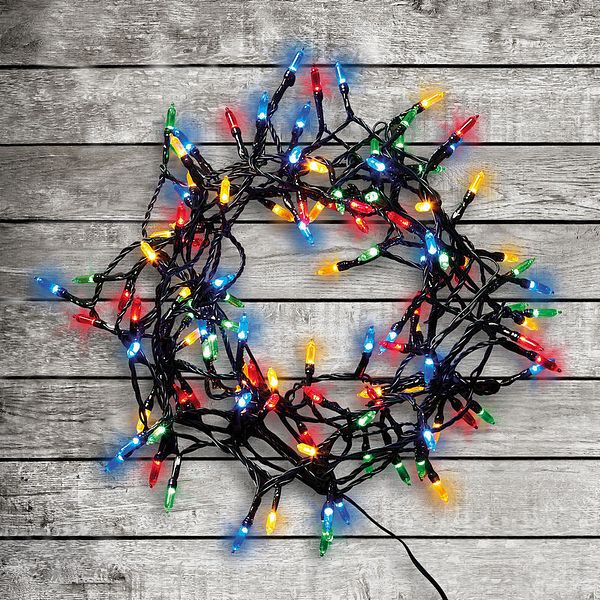 Instalatie Craciun interior/exterior, 120 LED-uri, multicolor