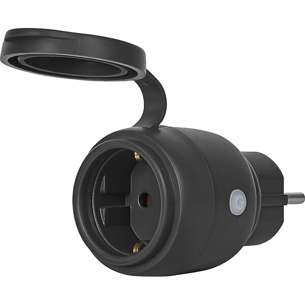 Priza inteligenta exterior OSRAM Smart+, Wi-Fi, 3680W, 16A, IP44, alb