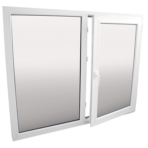 Fereastra termopan PVC, geam Clar + Low-E, alb, 4 camere, 136 x 116 cm ...