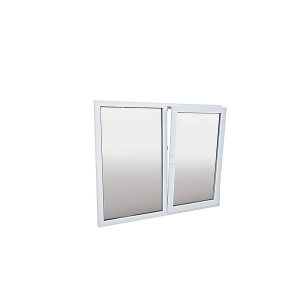 Fereastra termopan PVC, geam Clar + Low-E, alb, 4 camere, 116 x 116 cm ...