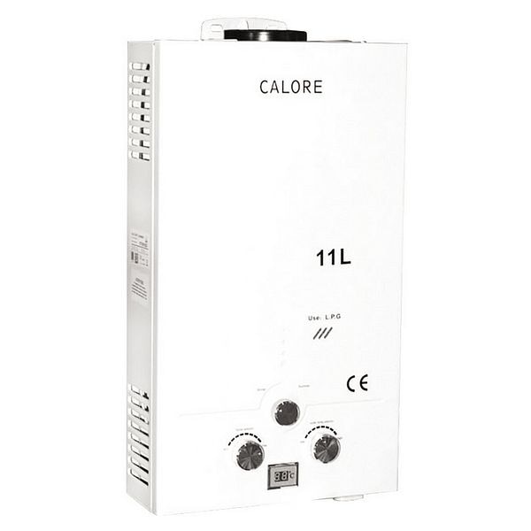 Instant pe gaz, debit 11l/min, 20 kW, afisaj digital Calore