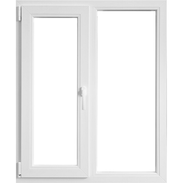 Fereastra termopan PVC, geam Float + Low-E, alb, 4 camere, 150 x 140 cm ...