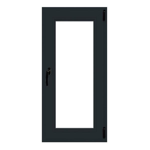 Fereastra termopan APLAST, PVC, 6 camere, 156 x 116 cm, deschidere ...