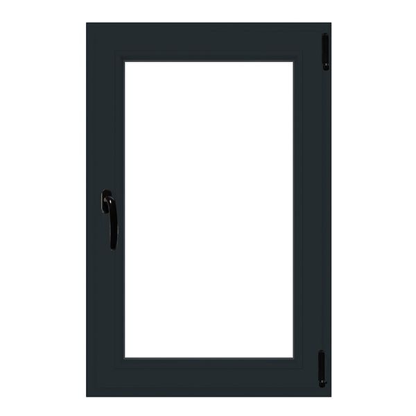 Fereastra termopan APLAST, PVC, 6 camere, 86 x 116 cm, deschidere ...